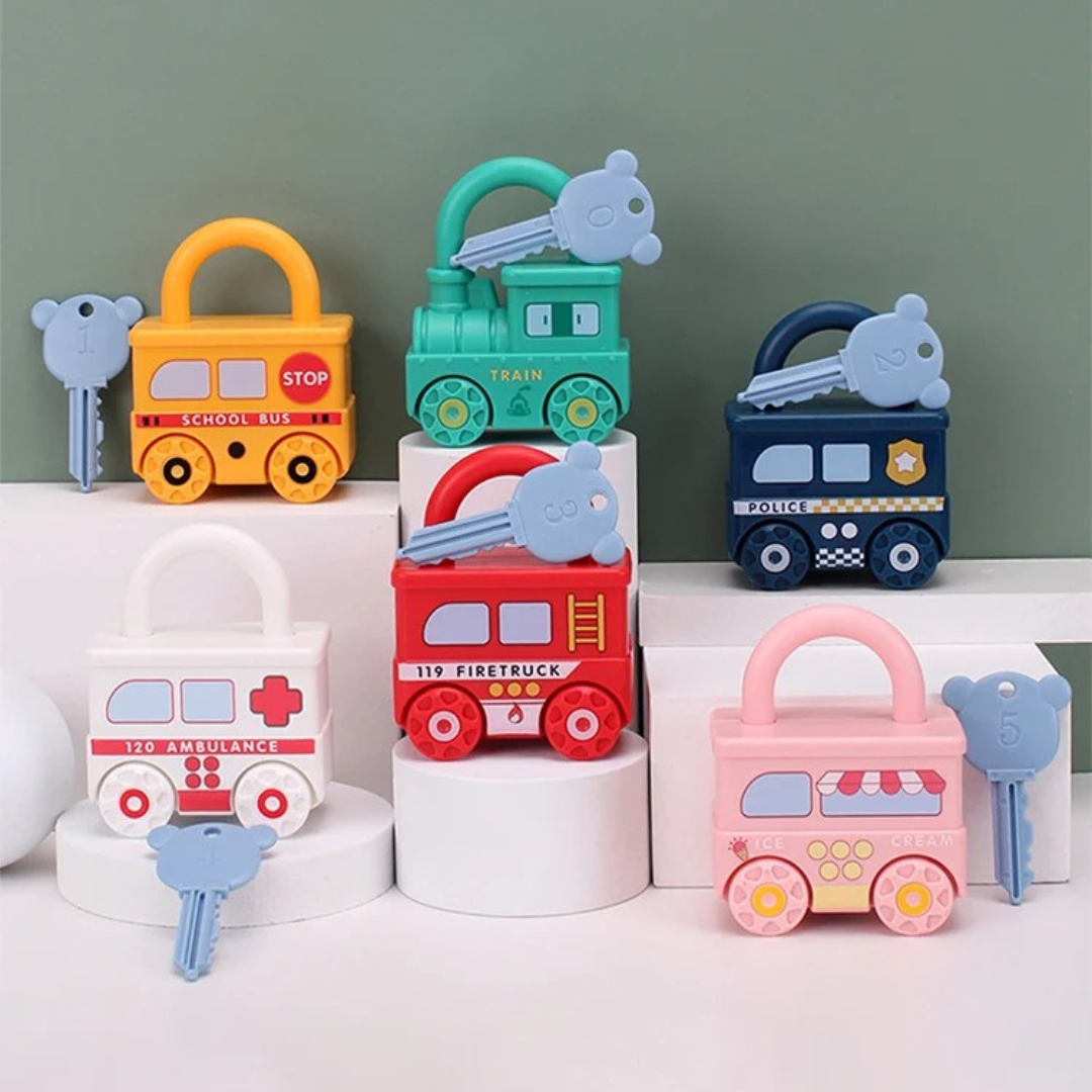 MindPlay - Montessori Learning Toy for Toddlers with Interactive Locks ...